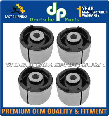 REAR AXLE TRAILING CONTROL ARM BUSHINGS SET for BMW E46 E36 33 32 1 097 ...