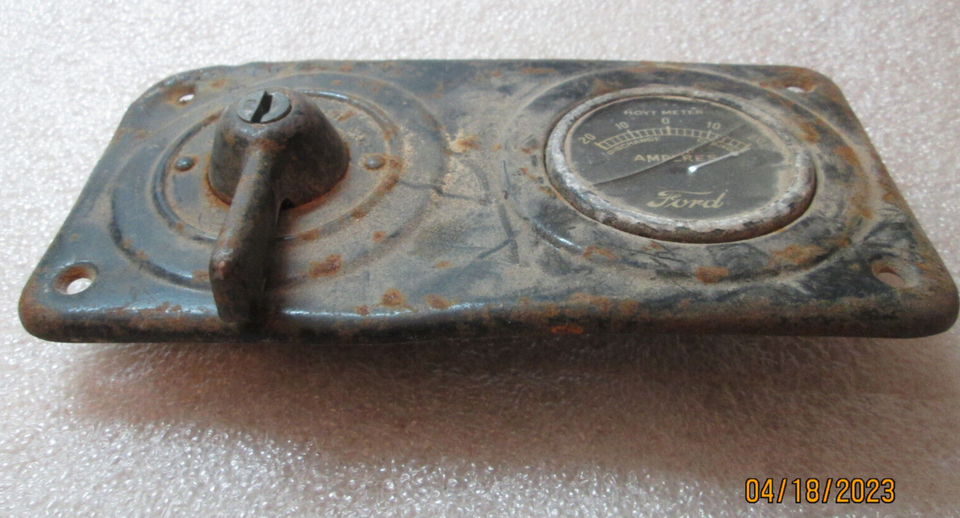 1917 - 1925 FORD MODEL T DASH IGNITION SWITCH NO KEY OEM MOTOR CAR ...