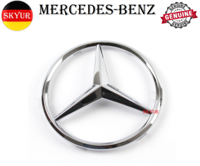 Radiator Grill Emblem Star Badge For Mercedes-Benz Vehicles GENUINE | eBay