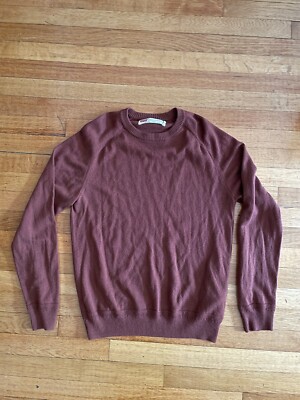 Levi’s Men’s Medium Woolmark Blend Red Maroon Long Sleeve Crewneck ...