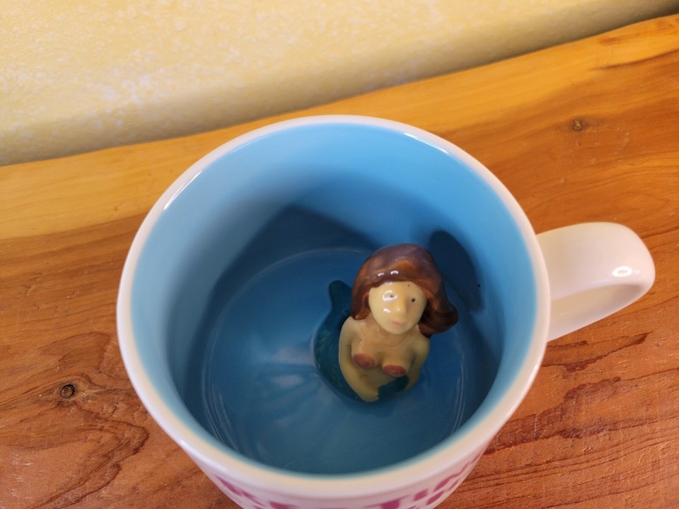 Whimsical Cupboard Mermaid Ceramic RBF Mug Coffee or Tea Cup | eBay