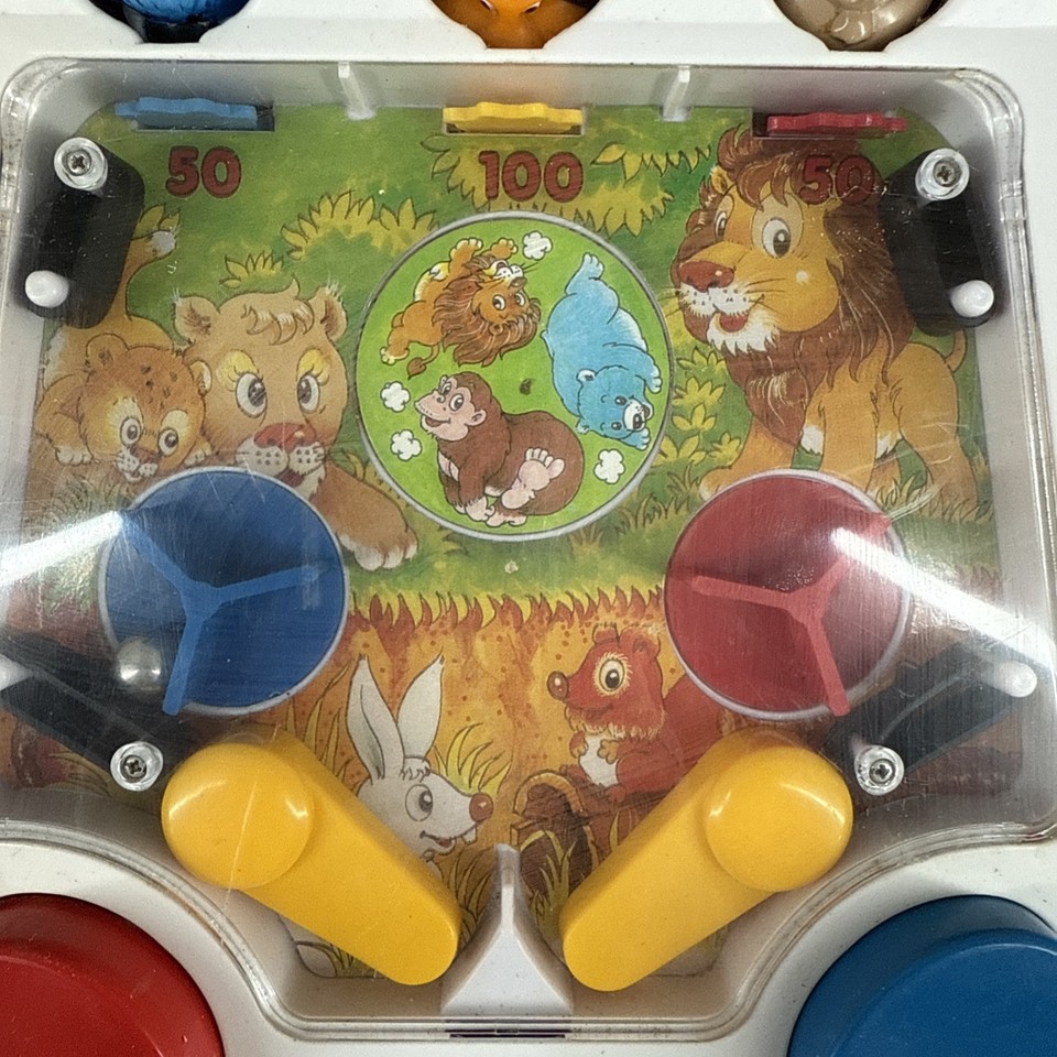 Vintage Rare HTF Pop-up Zoo Animals Electronic Pinball Machine 1994 by ...