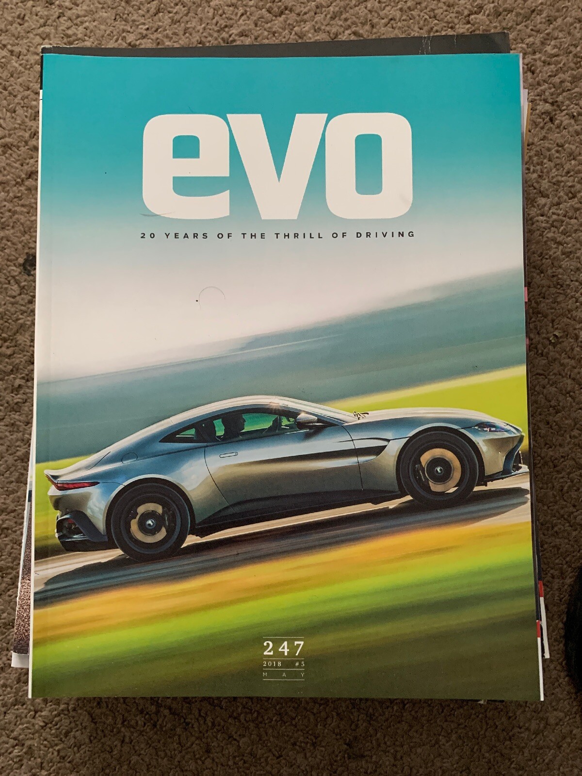 Used Evo Car Magazine May 2018 issue 247 Porsche 911 GT3 Aston Martin ...