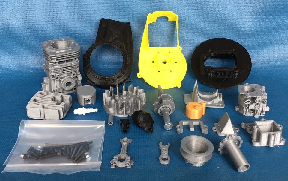 Vintage Kart McCulloch MC91 MODEL Engine Authentic - 1/2 Scale Plastic ...