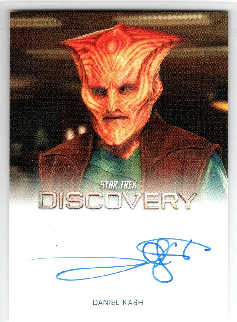 STAR TREK DISCOVERY SEASON 4 DANIEL KASH AS HAZ MAZARO FB AUTOGRAPH L | eBay