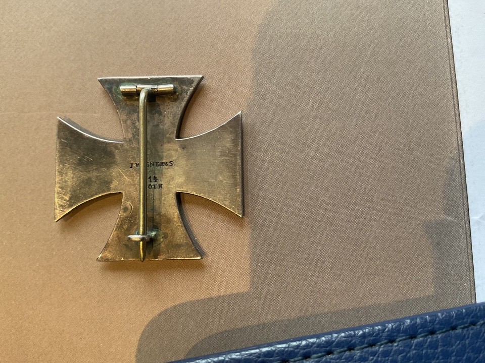 German 1870 Iron Cross 1st Class – J. WAGNER & S., 14 LÖTH Early ...