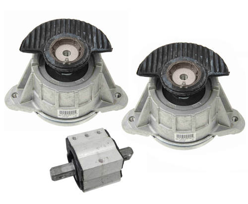 OEM Engine Motor Mount + Transmission Mount Set 3pcs for Mercedes E550 ...