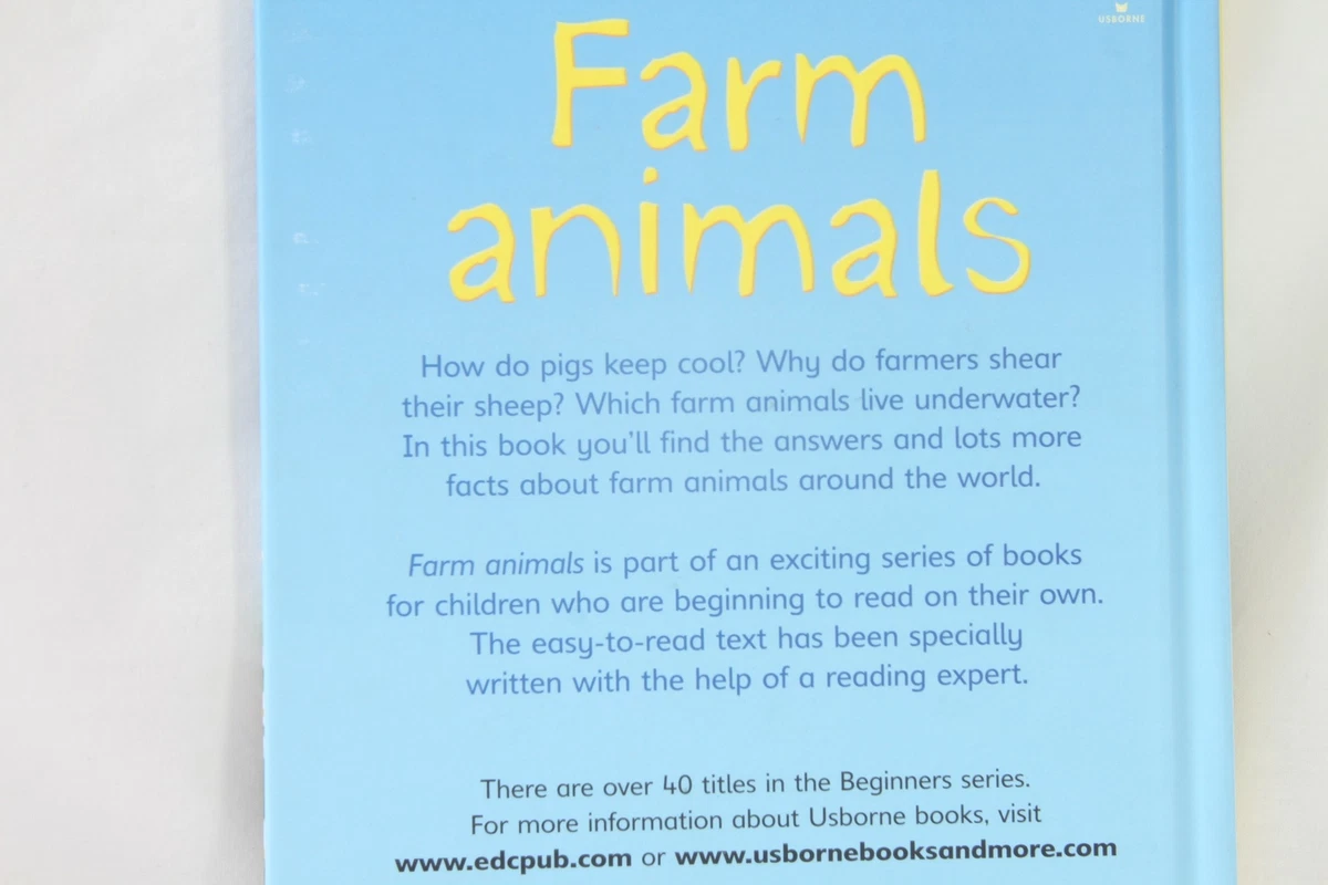 Farm Animals Reading Books