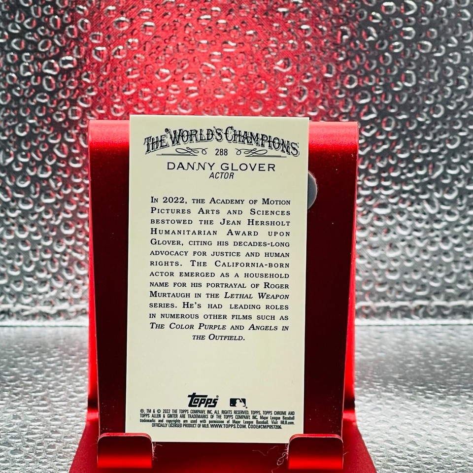 2022 Topps Allen & Ginter Chrome #288 Danny Glover Mini Refractor | eBay