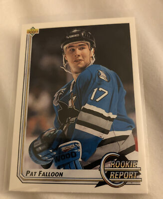 Pat Falloon 1992-93 Upper Deck #355 San Jose Sharks hockey Card | eBay