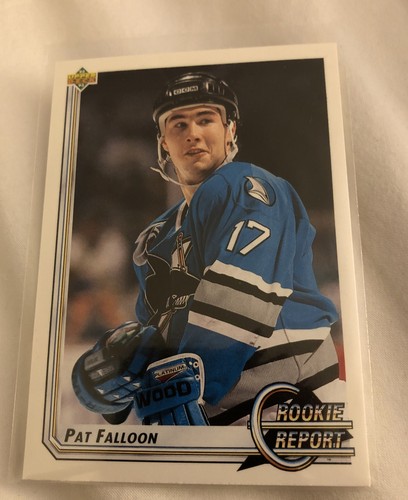 Pat Falloon 1992-93 Upper Deck #355 San Jose Sharks hockey Card | eBay