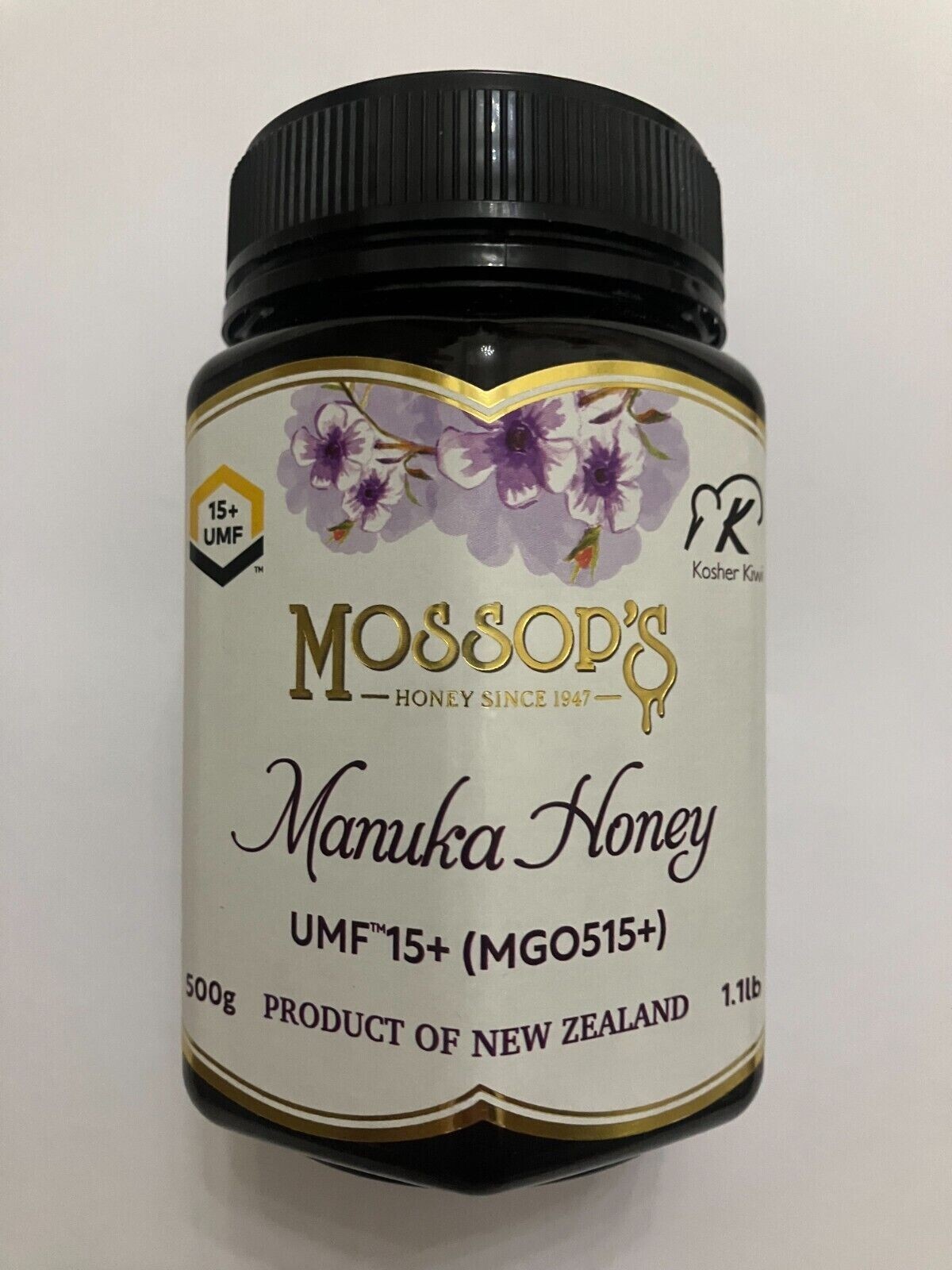 Mossop’s Raw New Zealand Manuka Honey UMF 15+, MGO 515+, 1.1lbs. | eBay