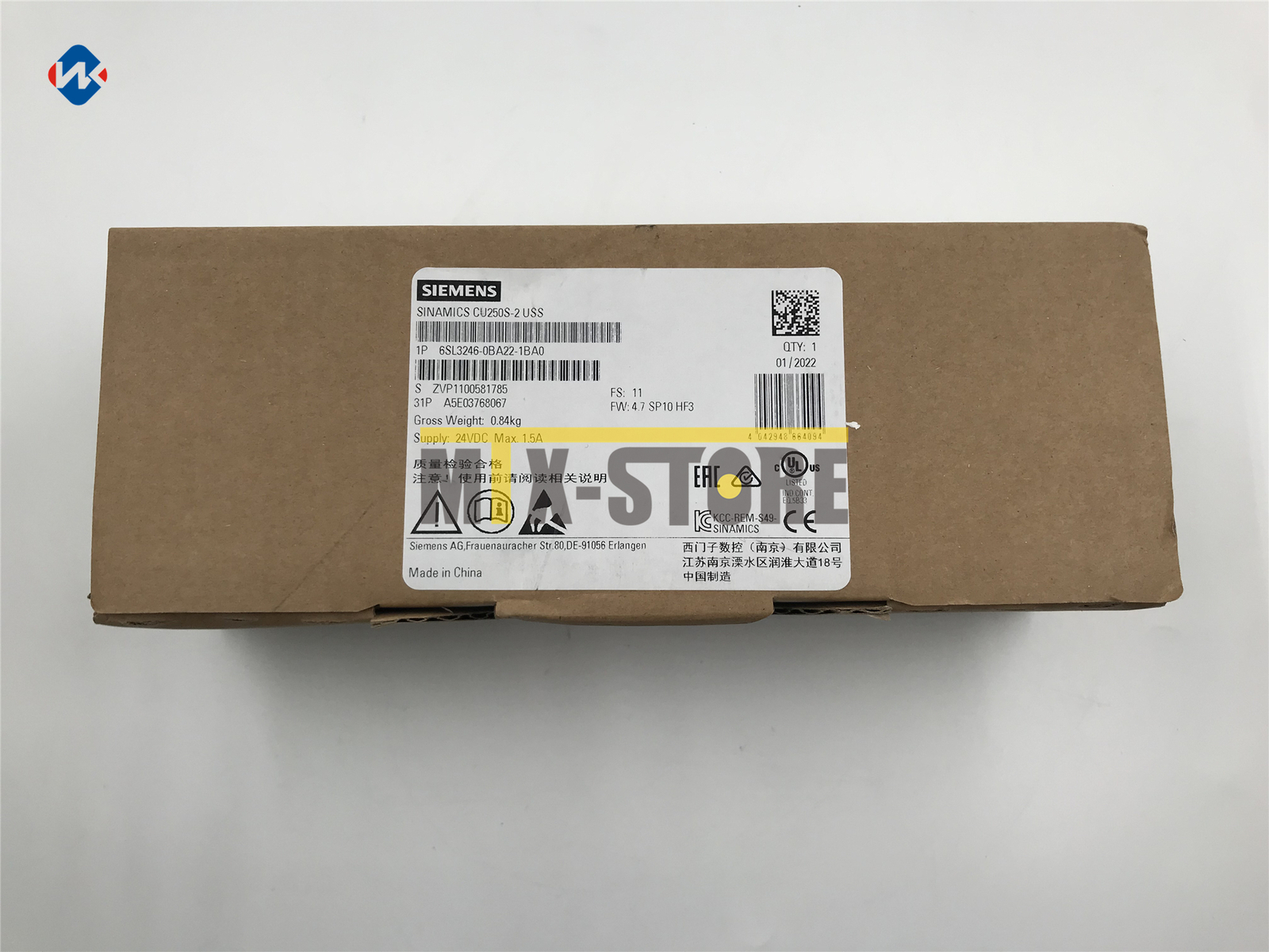 1PCS Unopened Brand New In Box Siemens 6SL3246-0BA22-1BA0 6SL3 246 ...