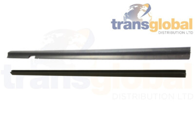 LH Rear Window Waist Outer Rubber Seal & Inner Felt Land Rover Defender ...