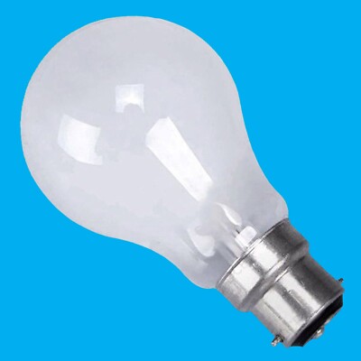 10x 150W Incandescent Frosted GLS Dimmable BC B22 Bayonet Cap Light ...