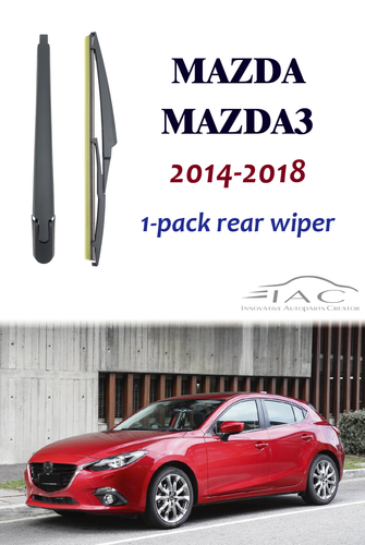 Rear Windshield Wiper Blade For Mazda Mazda3 2014-2018 | eBay