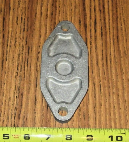 PACCAR RADIATOR TANK COVER PLATE 07-00609 CAST ALUMINUM | eBay