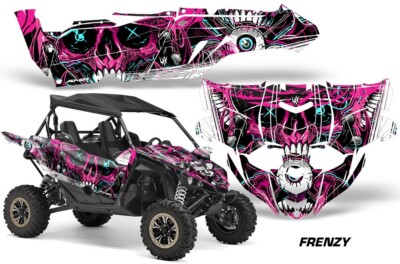 UTV Graphic Decals Stickers for Yamaha YXZ 1000R 2015-2018 FRENZY PK | eBay