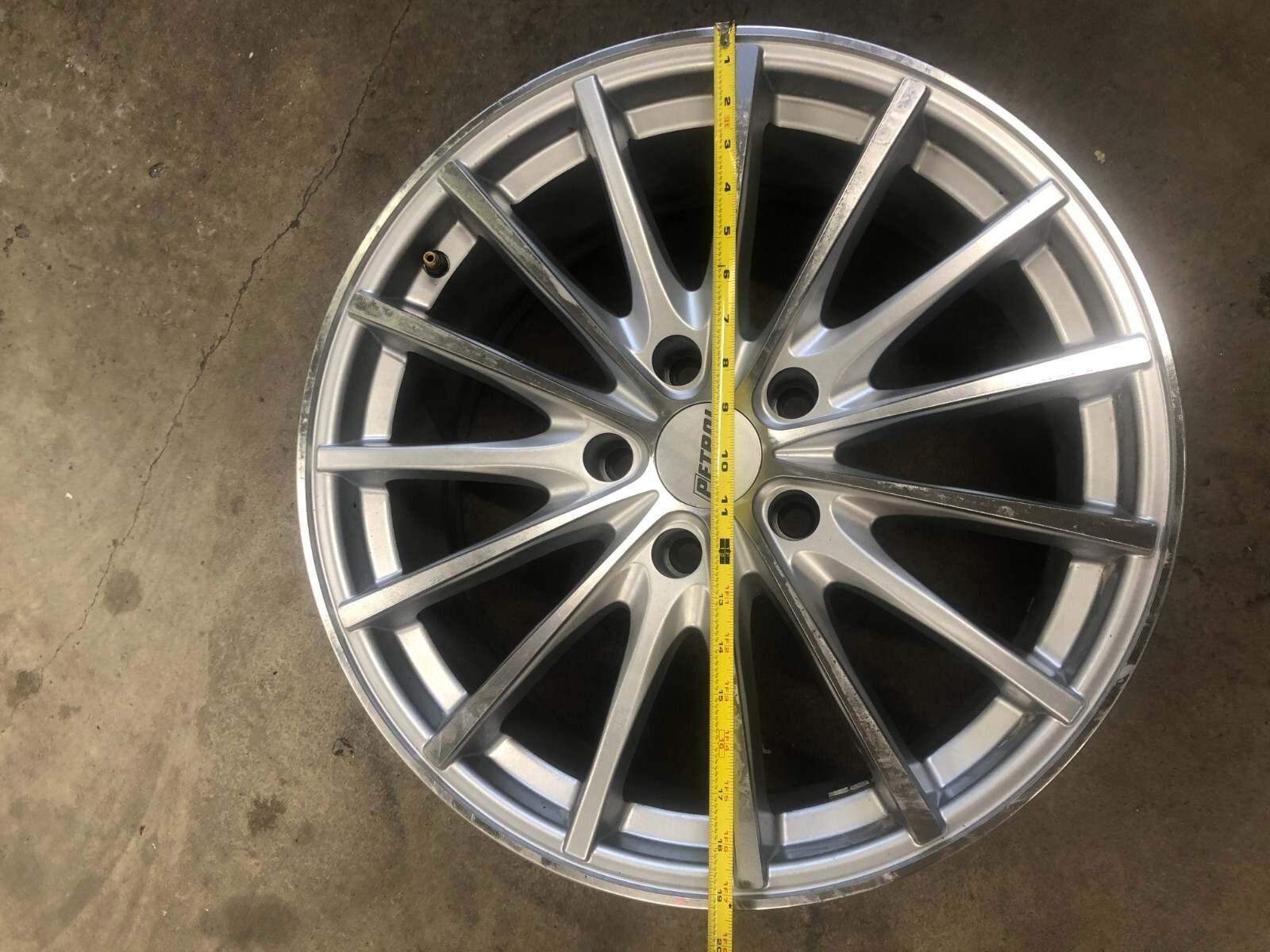 Petrol P3A 18x8 5x100 +35mm Silver Wheel Rim 18" Inch | eBay