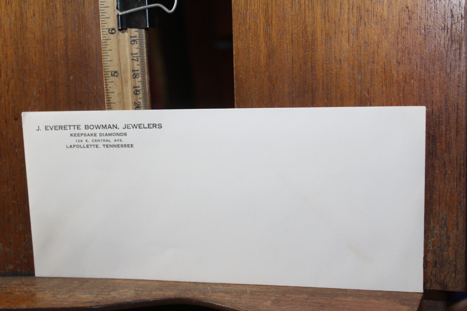 Vintage Envelope LaFollette Tennessee J. Everette Bowman Jewelers | eBay