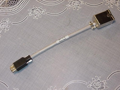 Adapter Cable 555-0008-00 Ebox Gen2 ITT Cannon 9-Pin to EtherNet Cat5 ...