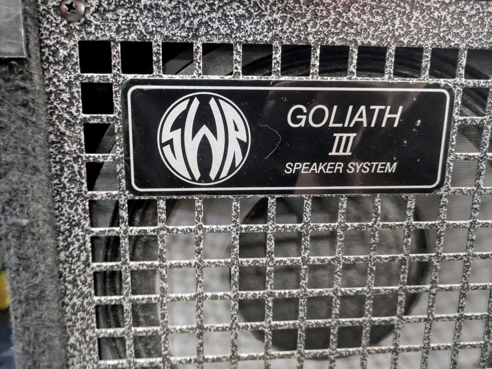 SWR Goliath III - Bass Cabinet - 4x10 - 700 Watts RMS- 8 ohm | eBay