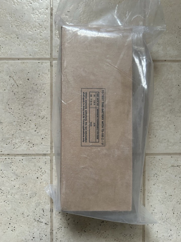 MAGNESIUM BATTERY FOR MILITARY RADIO PRC 25 PRC 77 UNUSED | eBay