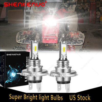 2PC Super LED light bulbs for 2000-2001 Polaris Trail Boss 325 ATV ...
