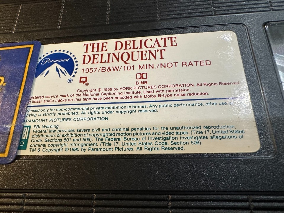 RARE Blockbuster VHS Clamshell Case Lot 5 Cases 9 Tapes - Hollywood CA ...