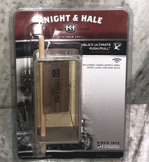 Knight & Hale KH 150A Hale’s Ultimate Push/Pull Turkey Friction Call ...