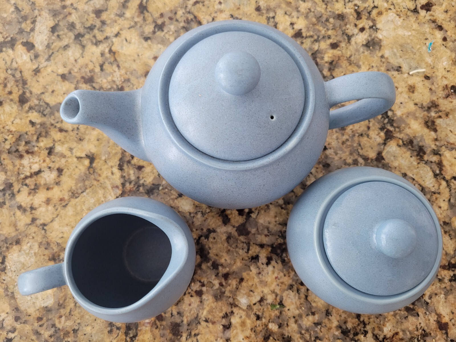 Noritake Colorwave Small Ice Blue Stoneware Teapot with Lid EUC | eBay