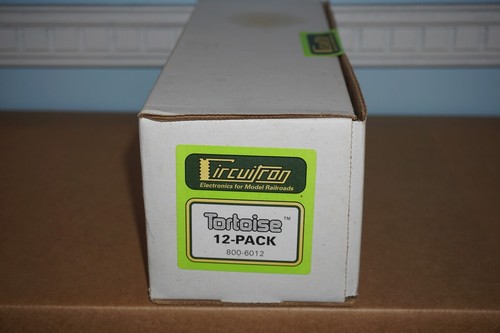 CIRCUITRON 800-6012 TORTOISE Slow Motion Switch Machines 12 Pack N HO O ...