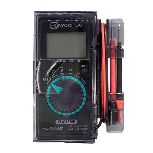 KYORITSU KEW 1019R Card-type Digital Multimeter With Hard Case Pocket ...