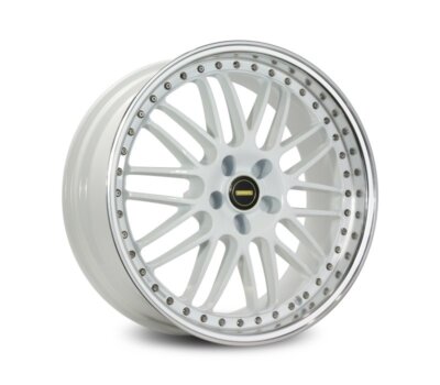 To Suit FORD FALCON FG WHEELS PACKAGE: 20x8.5 Simmons OM-1 White and ...