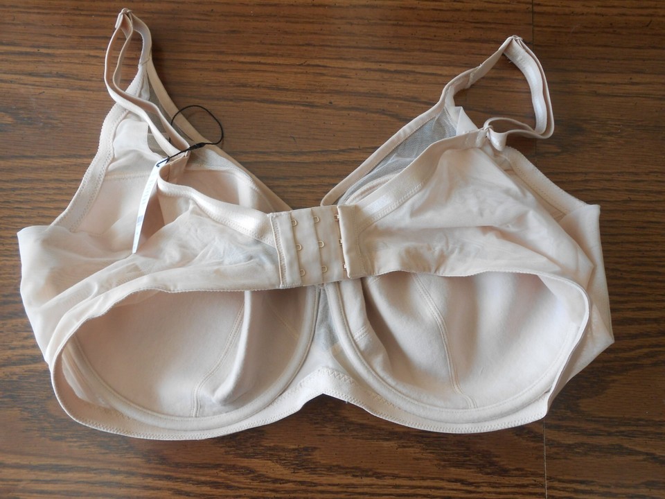 Understance underwire bra 44H Smooth lace full coverage champagne | eBay