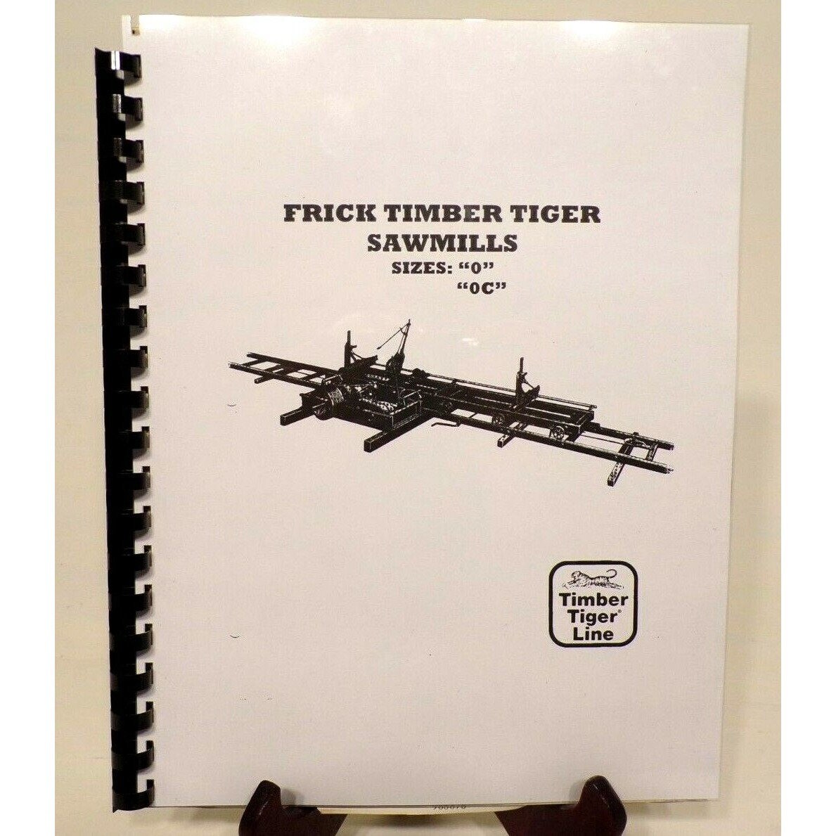 Frick Timber Tiger Sawmill Parts Manual for model "O" & "OC" | eBay