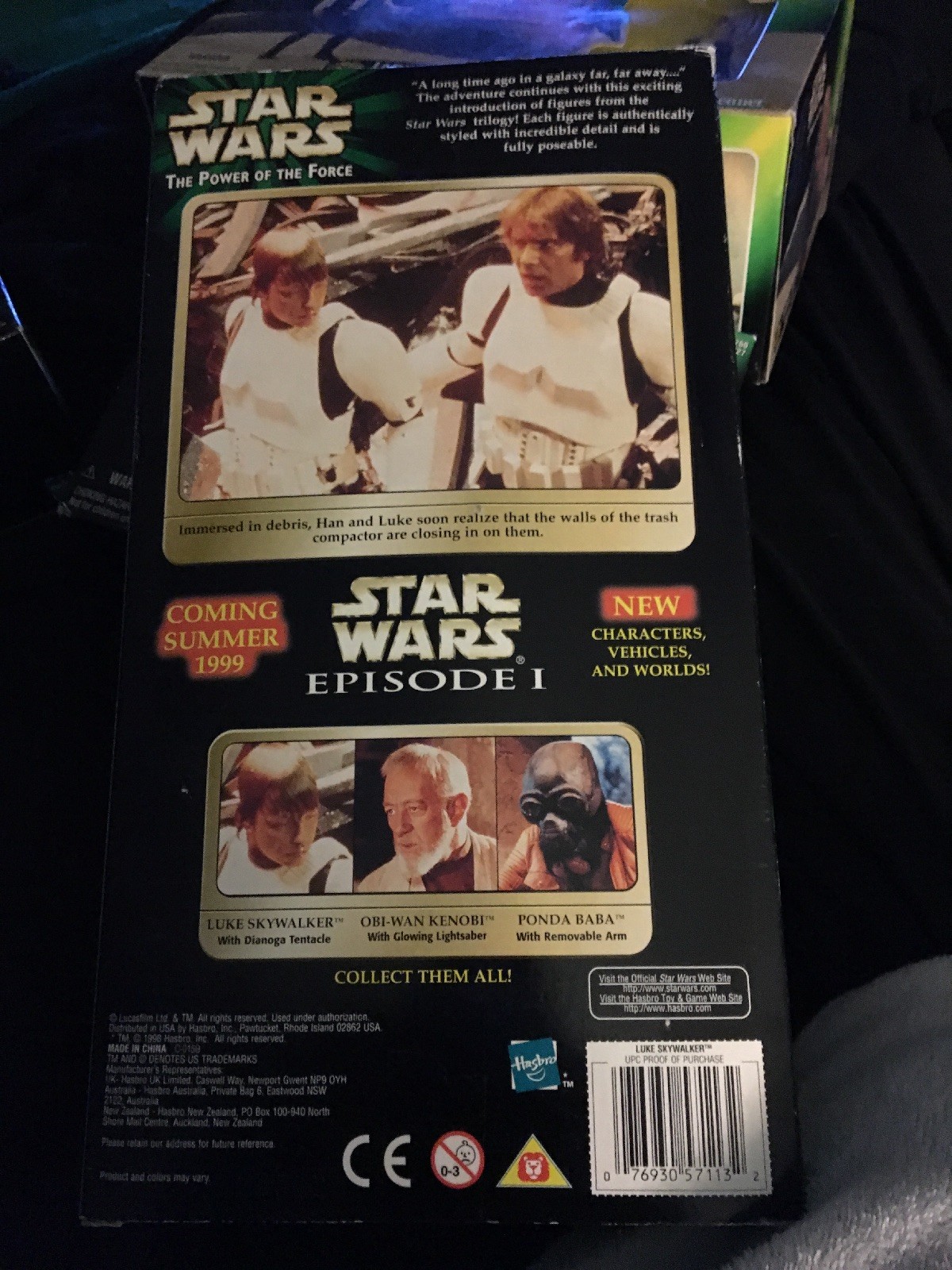 STAR WARS LUKE SKYWALKER DIANOGA TENTACLE 12" 1998 NIB | eBay