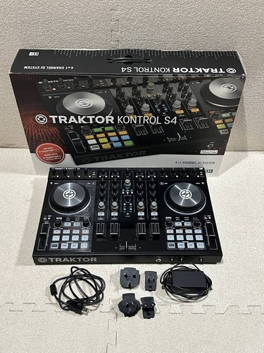 Native Instruments Traktor Kontrol S4 MK2 DJ Controller 4-Channel USB ...