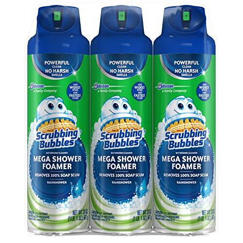 Scrubbing Bubbles Mega Shower Foamer W/Ultra Cling Bulk Bathroom ...
