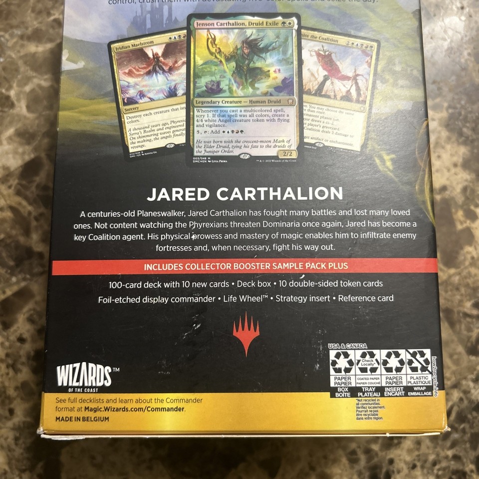 MTG Dominaria United Painbow Commander Deck |Precon | Magic the ...