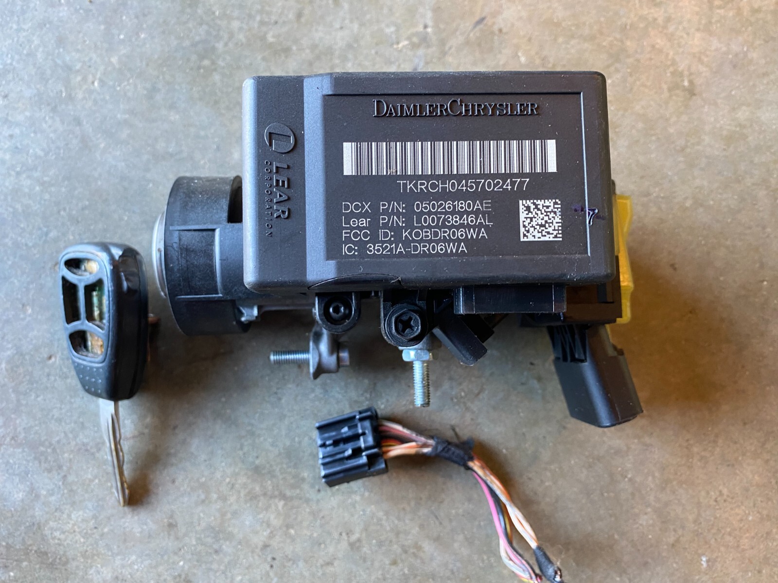 2007+Chrysler+300+Keyless+Entry+Receiver+Module+Immobilizer+05026180AE ...