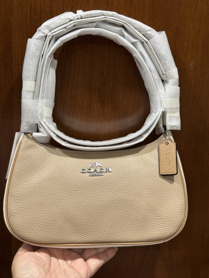 Coach Teri Shoulder Bag In Colorblock CA173 Sandy Beige Multi NWT $350 ...