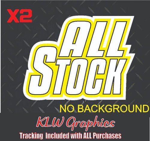 All Stock Decal Sticker Racing Race Turbo Diesel Truck JDM Stang Track ...