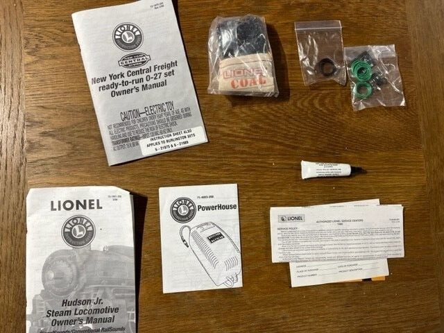 Lionel Burlington Steam Freight set. Original set and engine/car/track ...