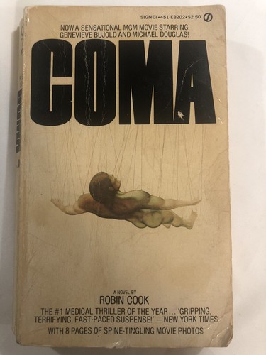 1st Signet edition Coma by Robin Cook 1977 Paperback | eBay