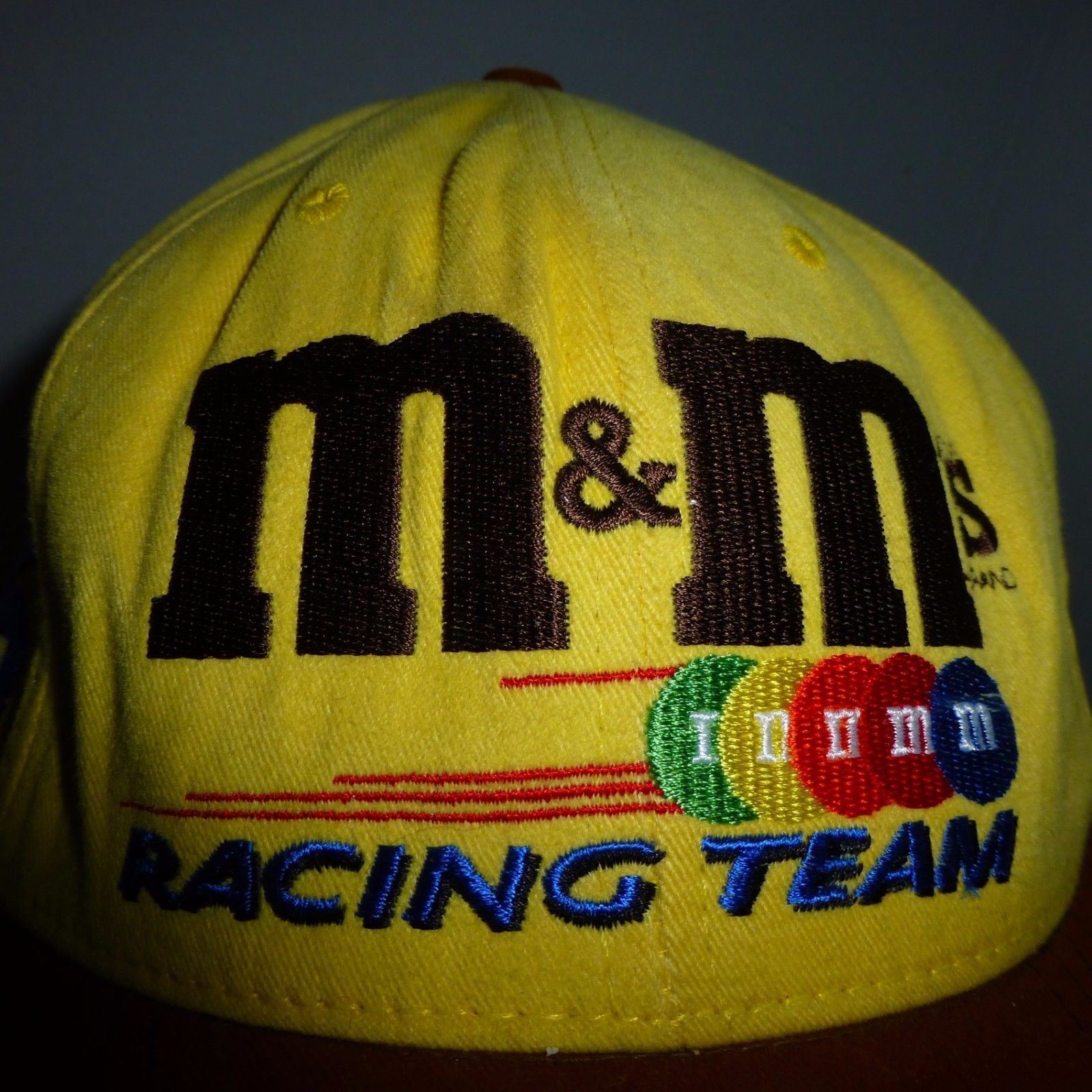M&M's Racing Team Crew Hat NASCAR #36 MB2 Motorsports Snapback Cap Made ...