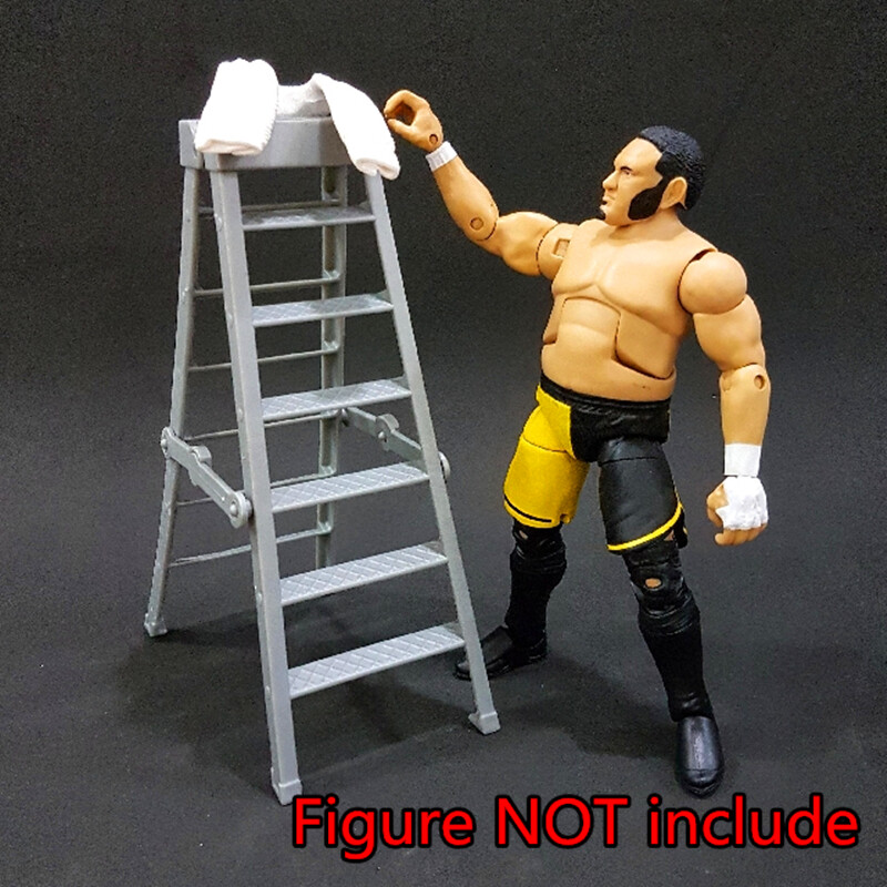 3 Pack Mattel WWE Breakable Table & Ladder & Chair Wrestling Toy Figure ...