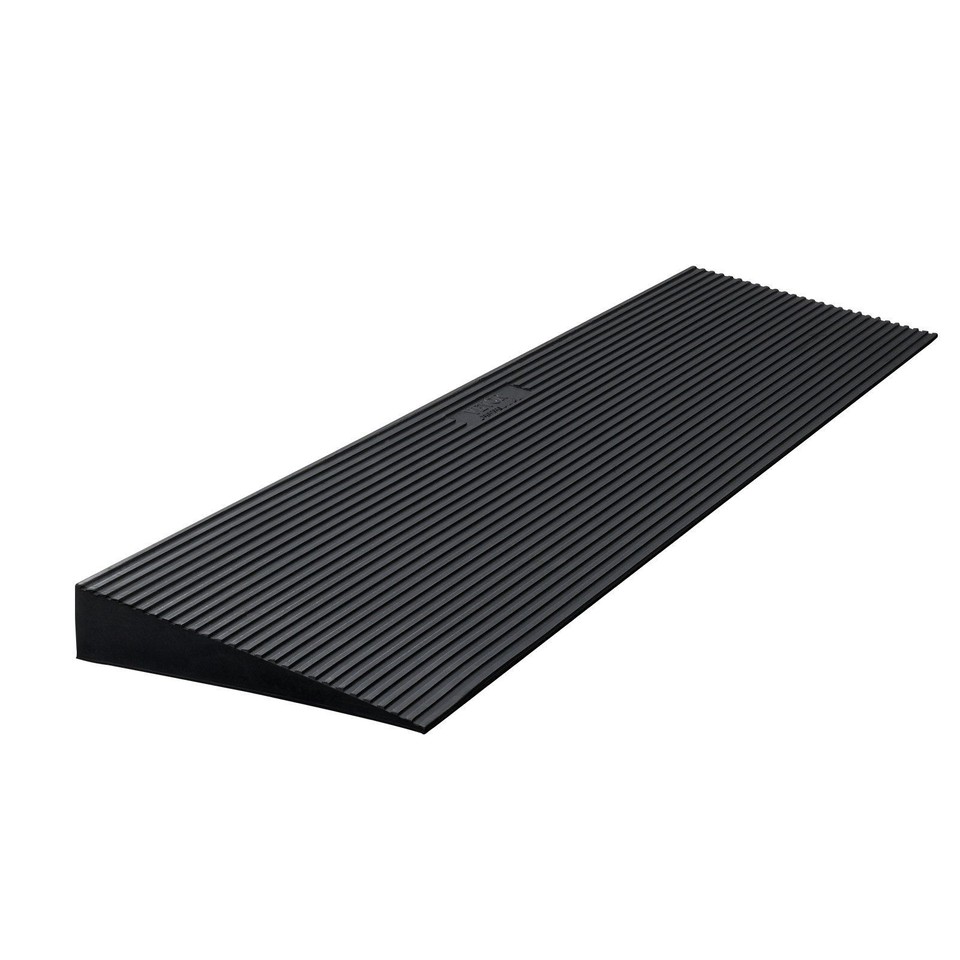 Non-Slip 35.4" Rubber Threshold Ramp - For Wheelchairs & Robot Vacuums ...