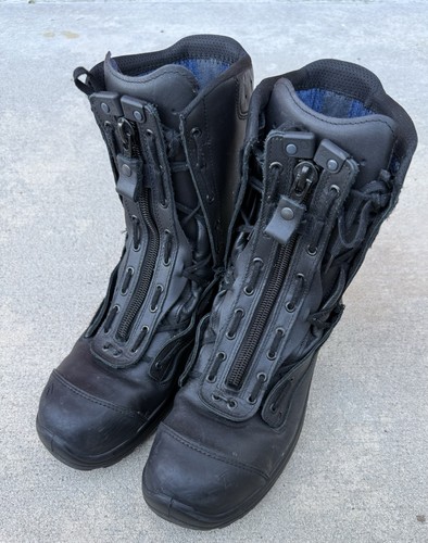 HAIX Airpower XR1 Pro Mens Black Firefighter EMS Boots Sz 13.5 M Safety ...