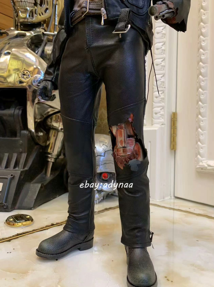 1/4 Terminator T800 Battle Damage Ver. Real Leather Clothing ...
